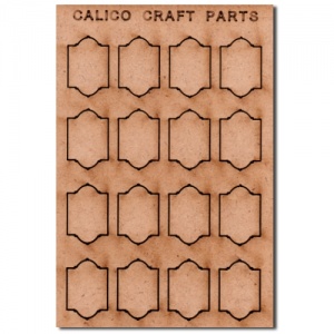 Fancy Plaques - Mini MDF Wood Shapes